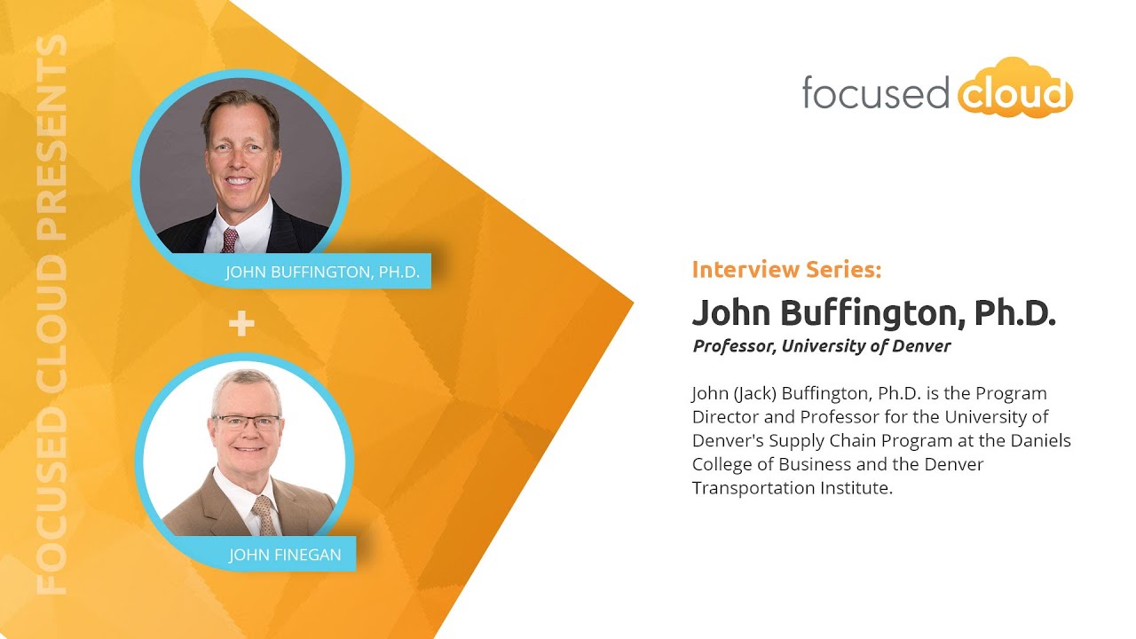 A conversation with John (Jack) Buffington, Ph.D., Monday, April 6 ...