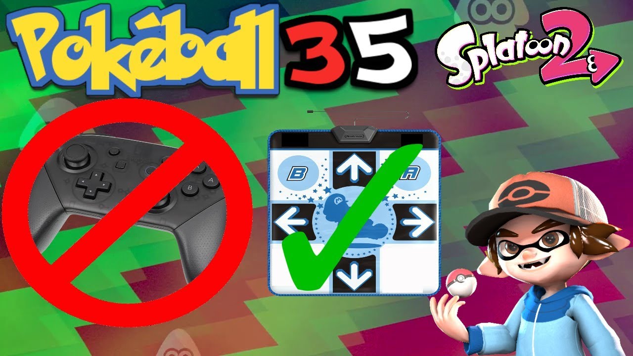 TECHNICALLY playing Splatoon 2 with a DDR Dance Pad - | Stream ...