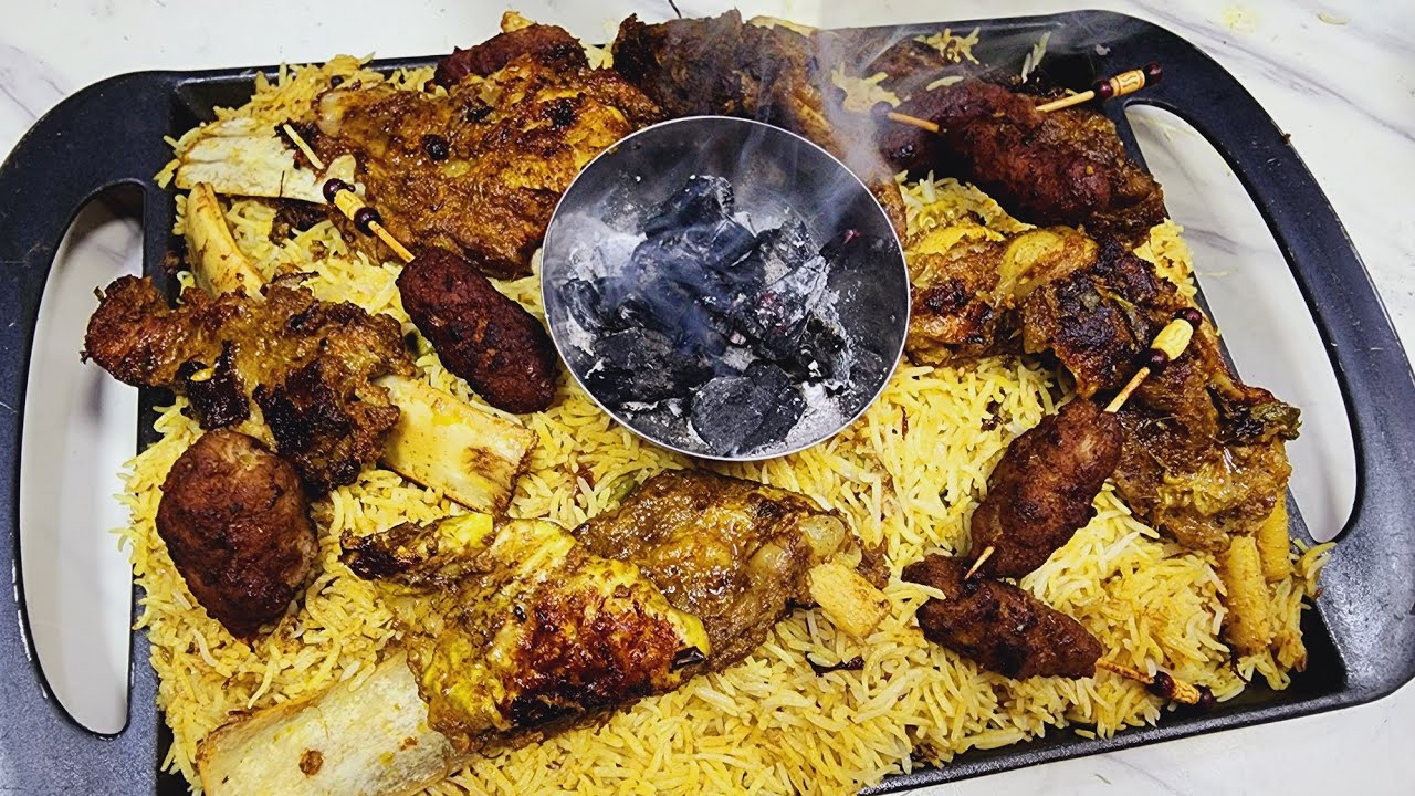 Ye Biryani Meine Pehle Kyun Nahi Banai || Angara Ribs Biryani | Mutton ...
