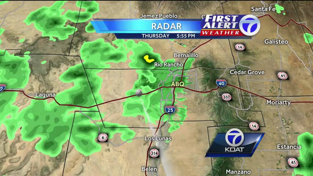 First Alert Weather: ABQ could see rain Thursday night - YouTube