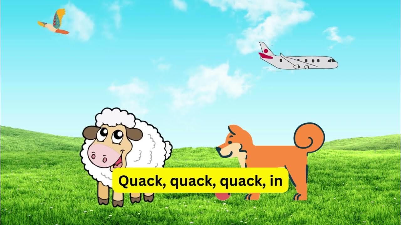 Sing Along Animal Sounds Song for Kids | Fun and Engaging! - YouTube