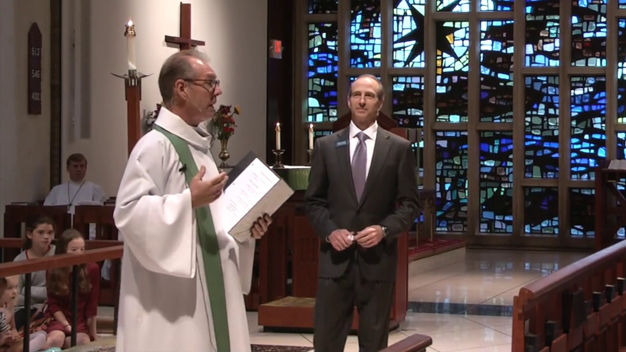 10-8-17 Father Peter delivers some exciting news! - YouTube