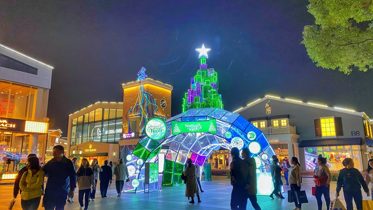 Shanghai Walking Tour/The Biggest Luxury Brands at Bailian Outlet Plaza ...