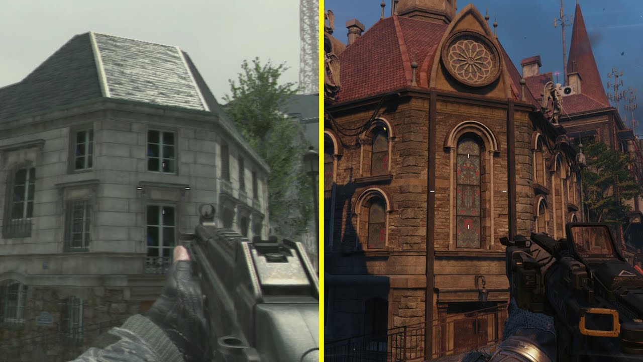 Call of Duty Infinite Warfare PS4 Pro vs PS3 Modern Warfare 3 - Ember ...