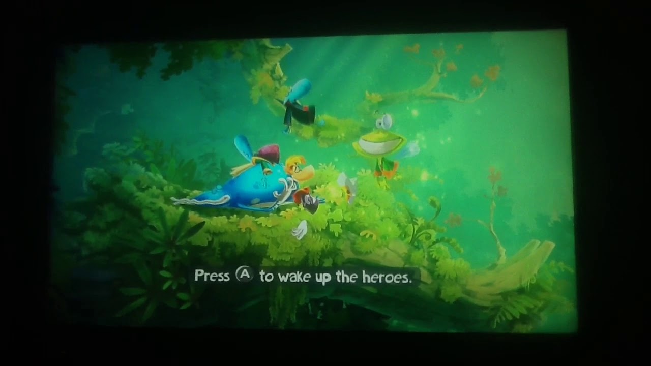 Rayman and her friends sleeping on the tree - YouTube