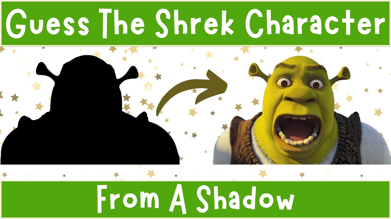Can You Guess The Shrek Character From Their Shadow? - YouTube