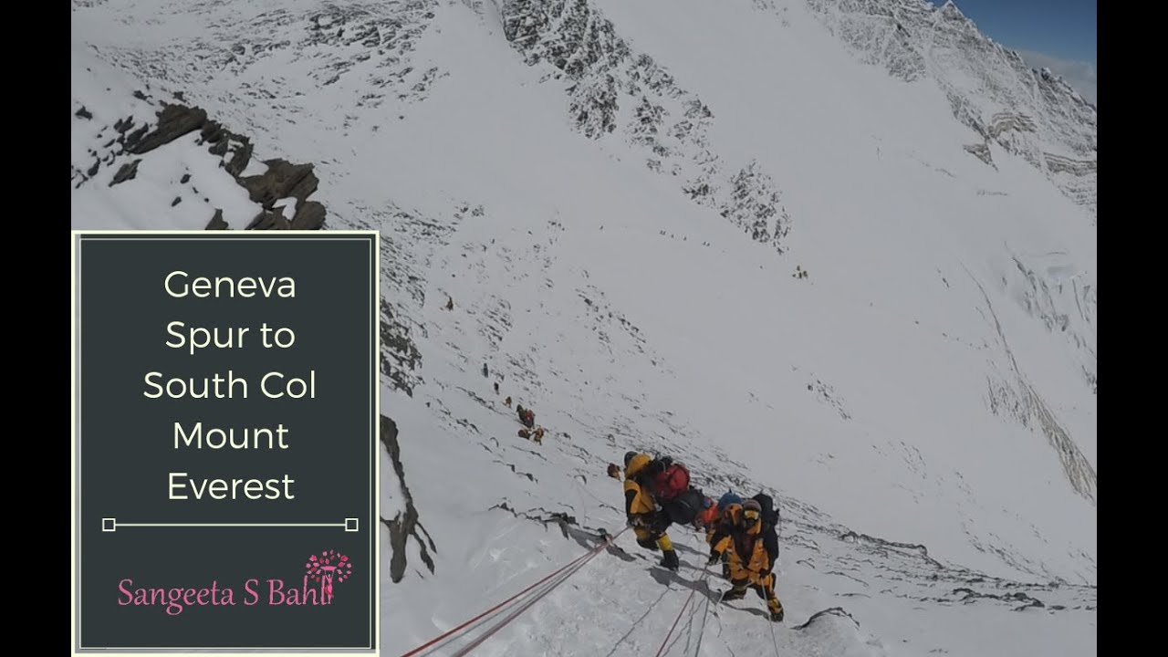 Mount Everest Geneva Spur To South Col Sangeeta S Bahl Limca Book