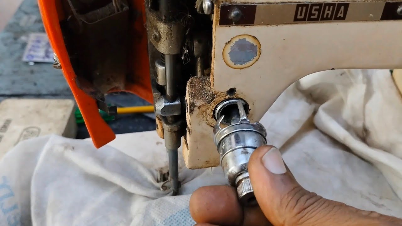 # usha flora thread spring fitting # - YouTube