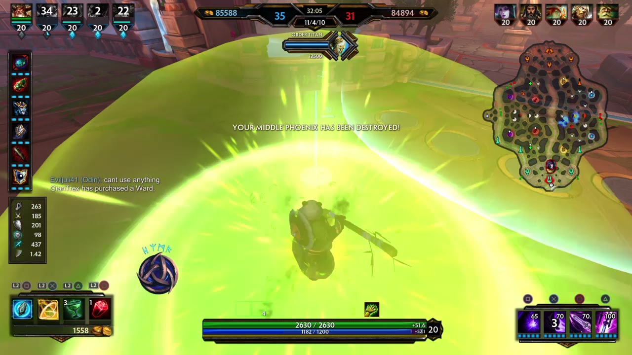 SMITE Odin bug ( stuck in 3 ) - YouTube