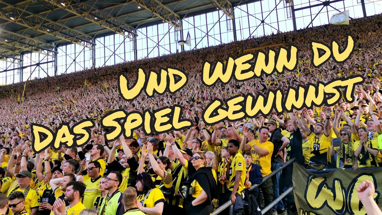 Borussia Dortmund Song "Und wenn du das Spiel gewinnst" | 25.000 BVB ...