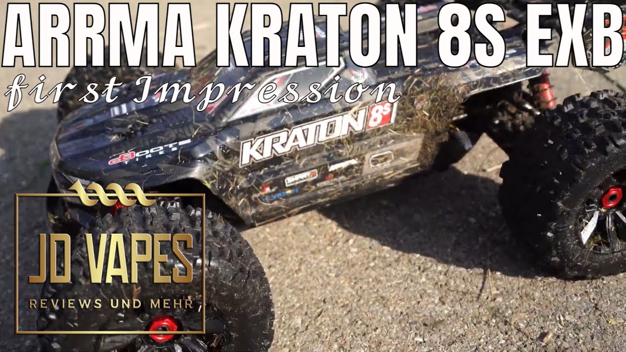 ARRMA KRATON 8S EXB 🔴 𝓙𝓓 𝓥𝓪𝓹𝓮𝓼 𝓯𝓲𝓻𝓼𝓽 𝓘𝓶𝓹𝓻𝓮𝓼𝓼𝓲𝓸𝓷 - YouTube