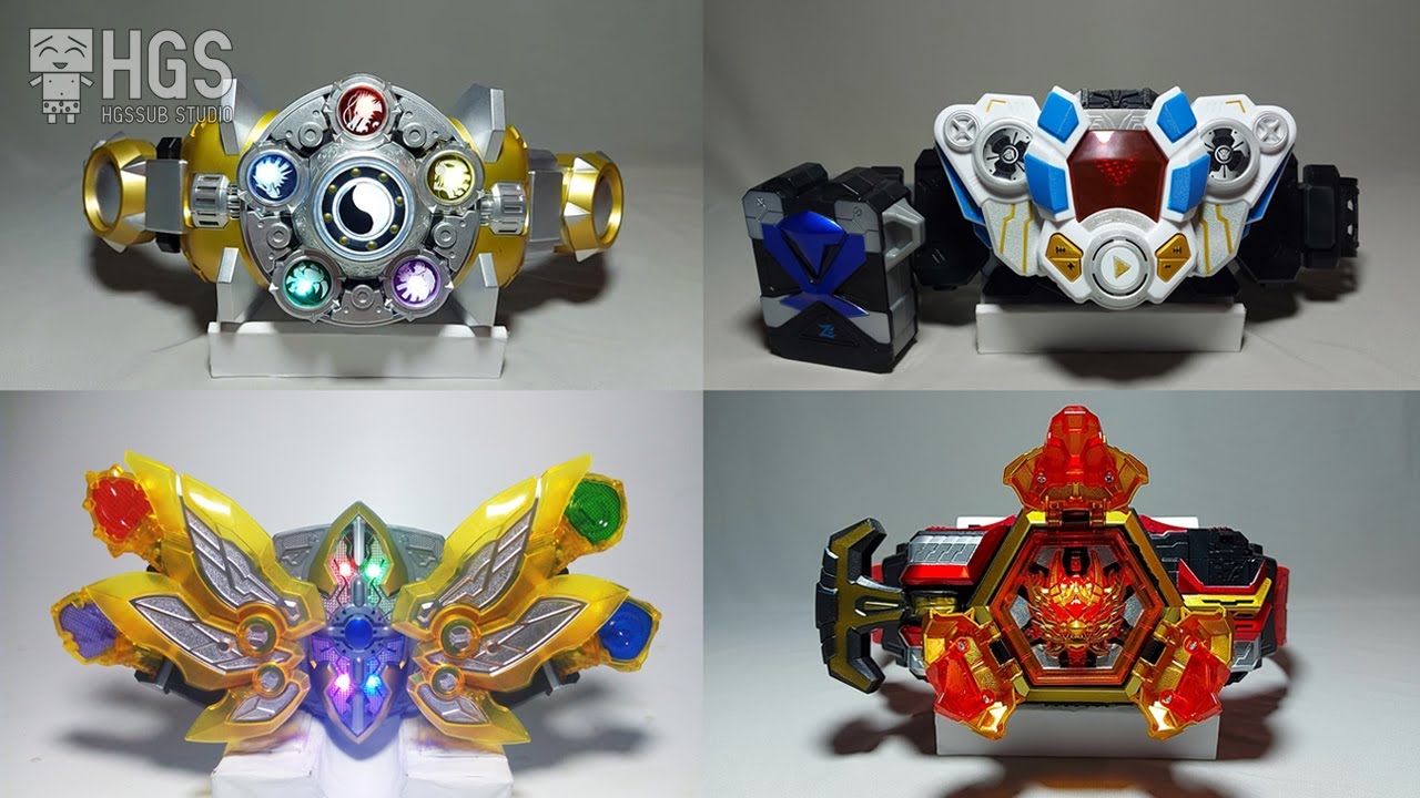 Armor Heroes who have both red and green color on them 有红色和绿色的铠甲勇士 ...