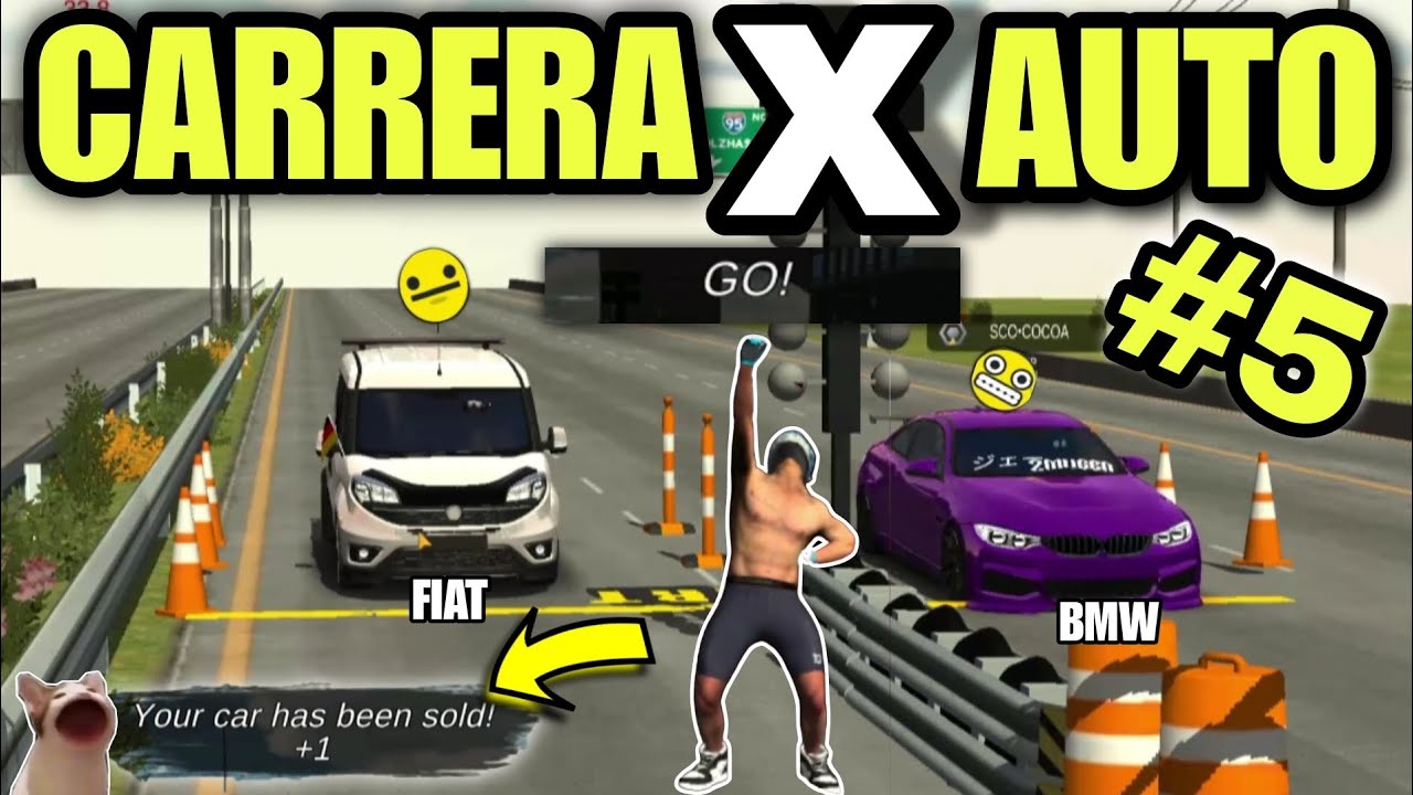 CARRERAS POR AUTO 🏻🗿EN SALAS PÚBLICAS 🤣CON GENTE RANDOM EN Car Parking ...