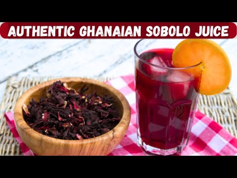 Easiest way to prepare Healthy Sobolo/Bisap Juice|Homemade Juice. - YouTube