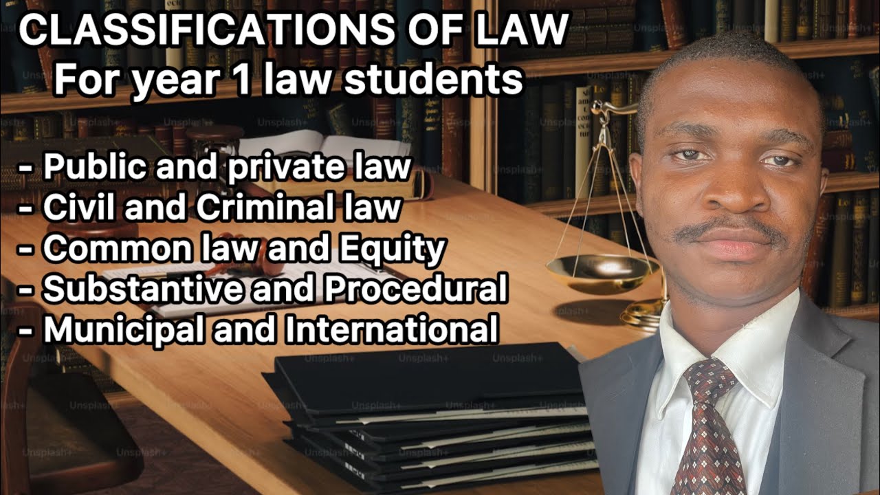 Understanding the Classification of Law | Complete Guide for Year 1 Law ...