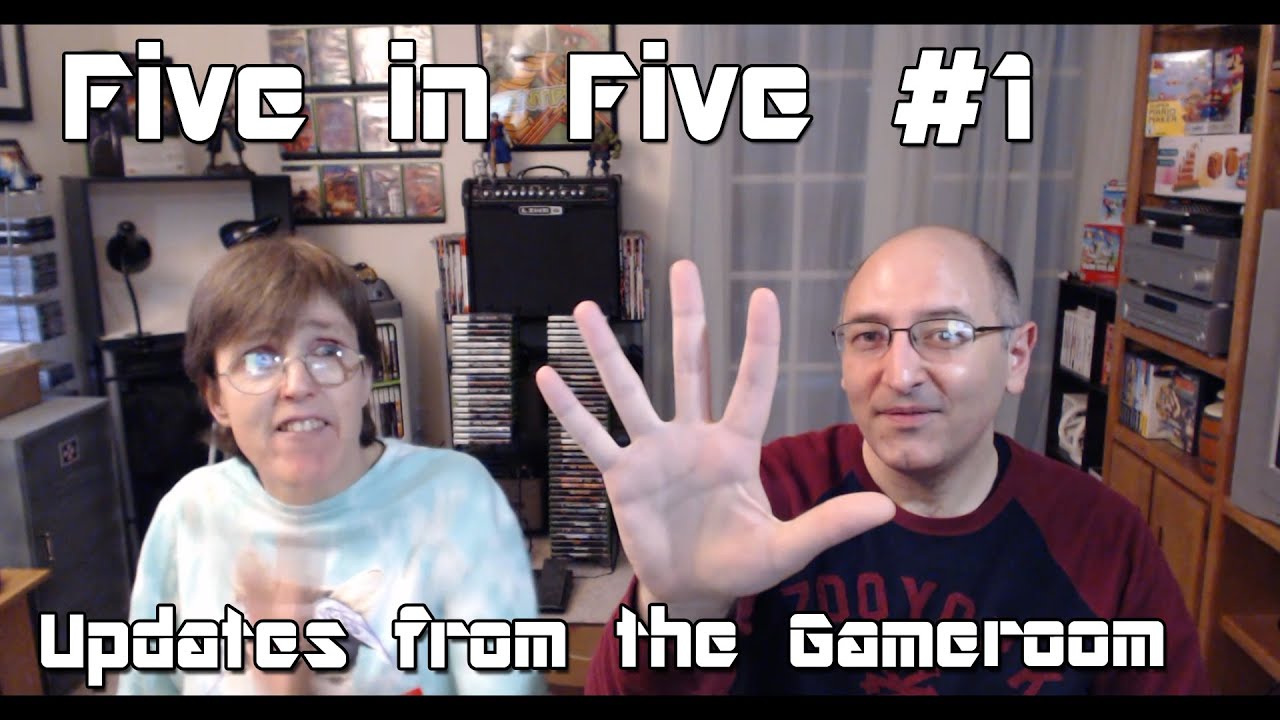 Five in Five Episode #1: Updates from the Gameroom - YouTube