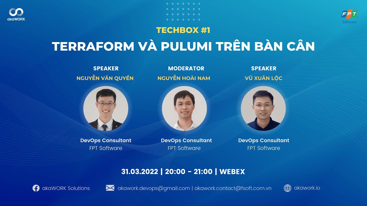 akaWORK Sharing | Webinar "Terraform & Pulumi on the scale" (TechBox #1 ...
