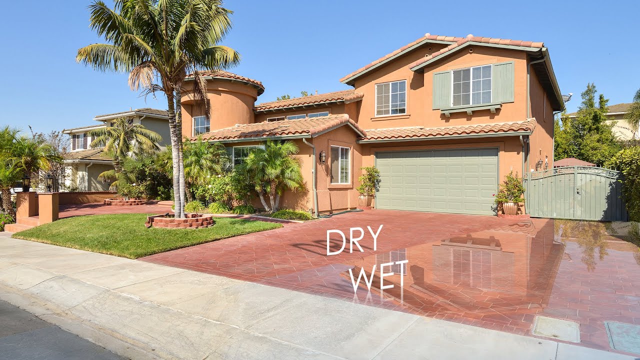 Wetting Driveways And Pavement With Photoshop - YouTube