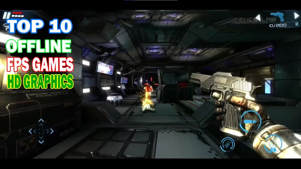 Top 10 Best Offline FPS Games for Android 2022 | High Graphics Part 2 ...