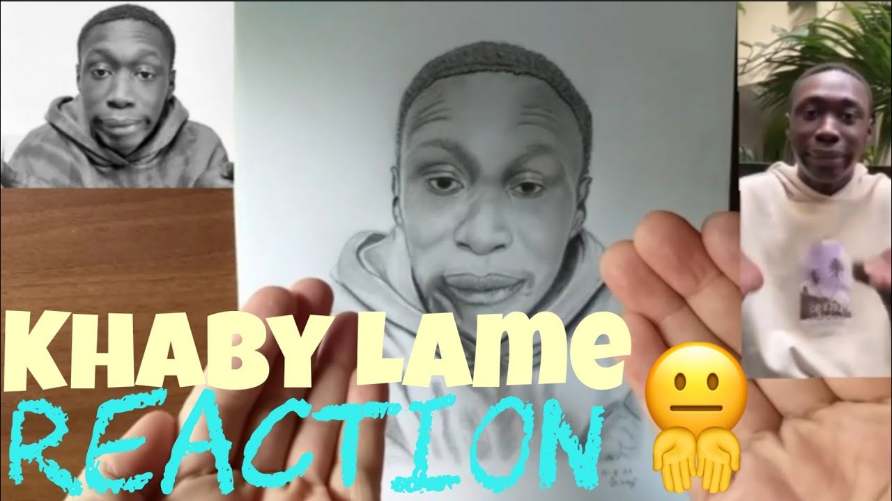 How to draw Khaby Lame with reaction| by jesar art - YouTube