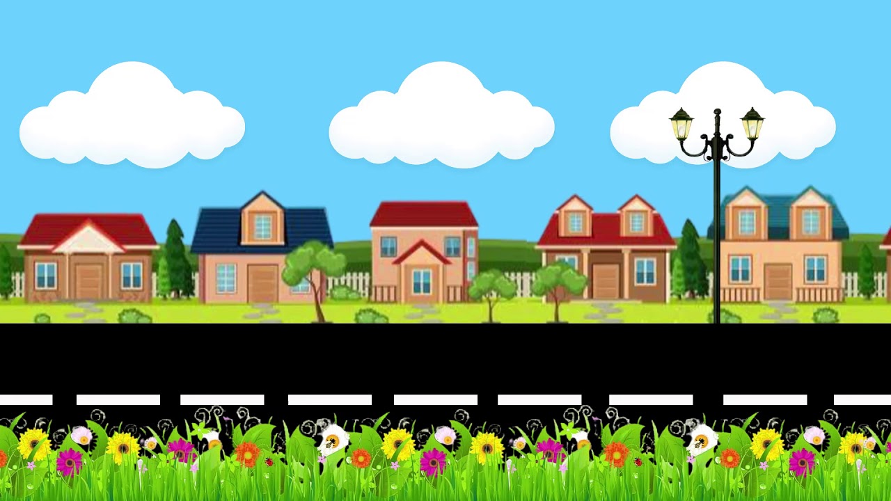 Road animation - YouTube