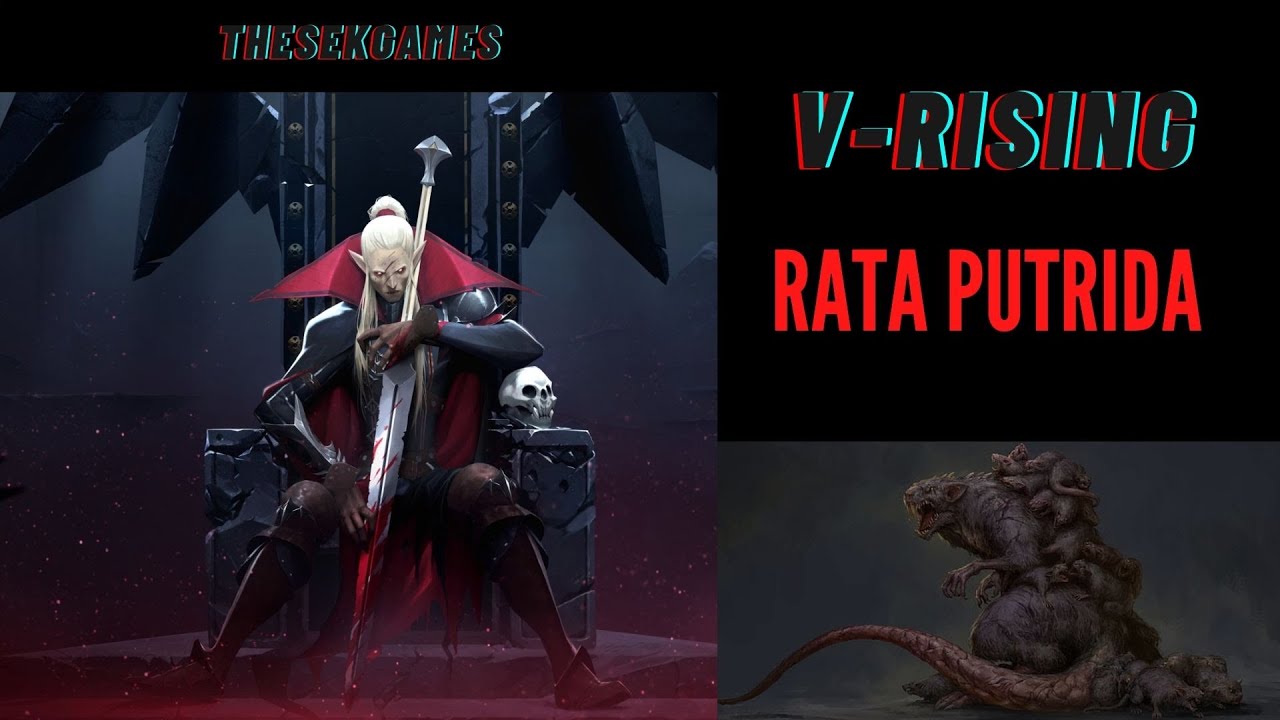 👾 V-Rising 👾 // Rata Pútrida // Guía // Como conseguir transformación ...
