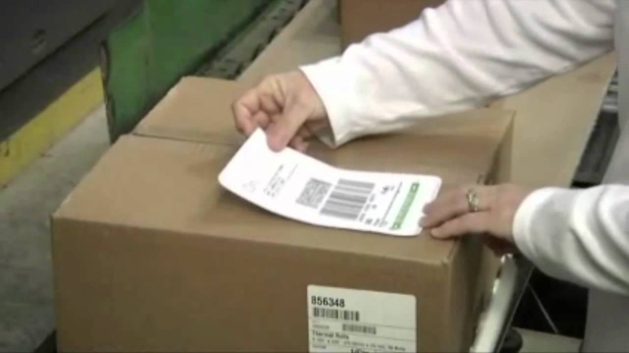 Toshiba Double- Sided Label Printer DB-EA4D - YouTube