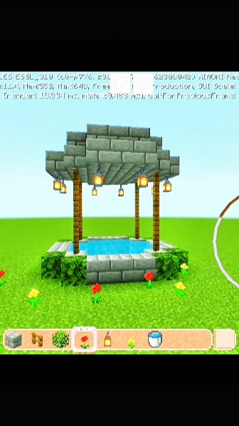 minecraft well build tutorial || #minecraft - YouTube