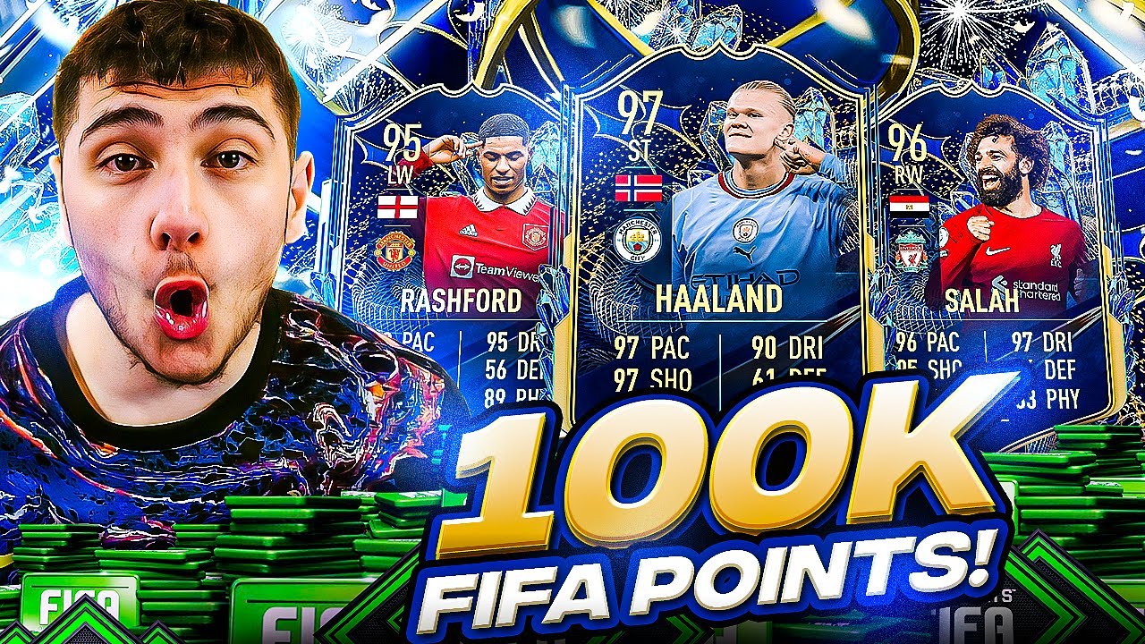 I Spent 100,000 FIFA Points On Prem TOTS! - YouTube