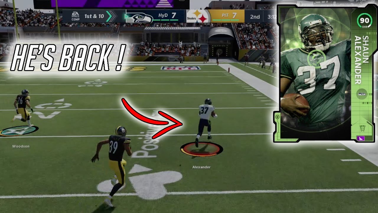 MADDEN 21 | SHAUN ALEXANDER IS BACK !!! HE'S A BOWLING BALL | - YouTube