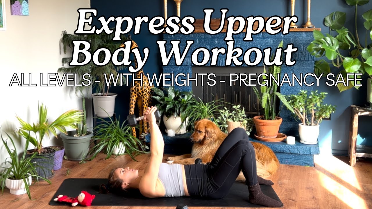 16 min Quick & Effective Upper Body Workout - YouTube