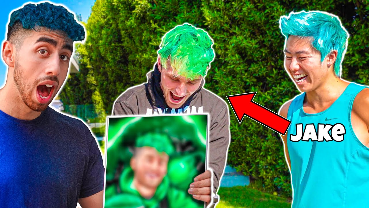 I Surprised Jake From Team ZHC With a Custom Portrait! - YouTube