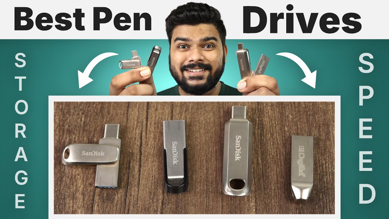 4 Best Pen Drives for Storage & Speed - YouTube