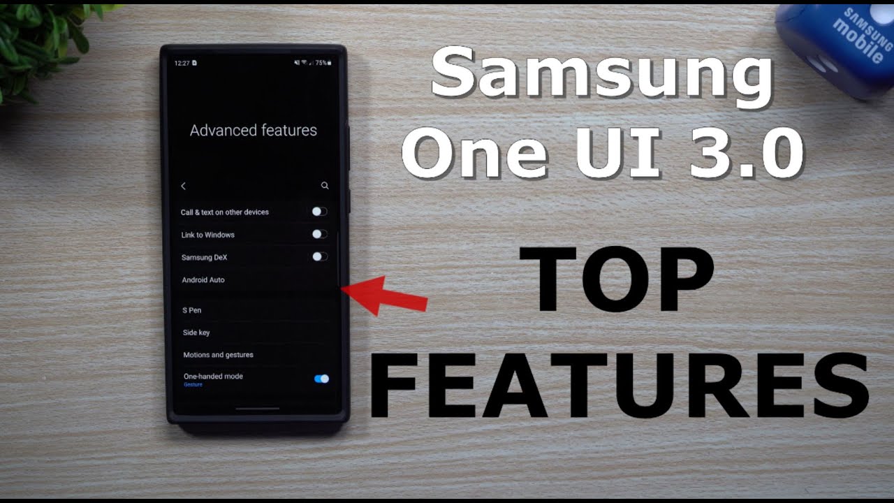 Top 9 Brand New Features - SAMSUNG ONE UI 3.0 - YouTube