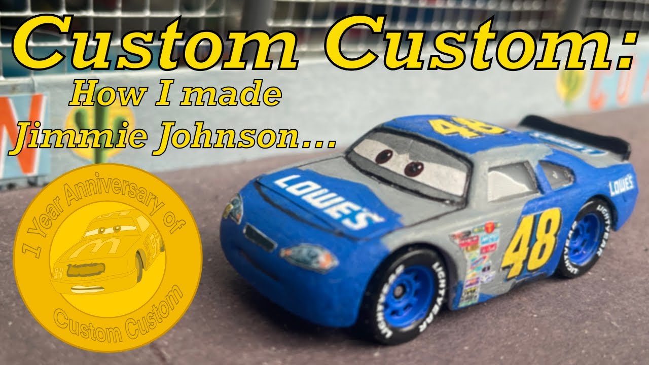 Custom Custom: How I made Jimmie Johnson (The 1 Year Anniversary of ...