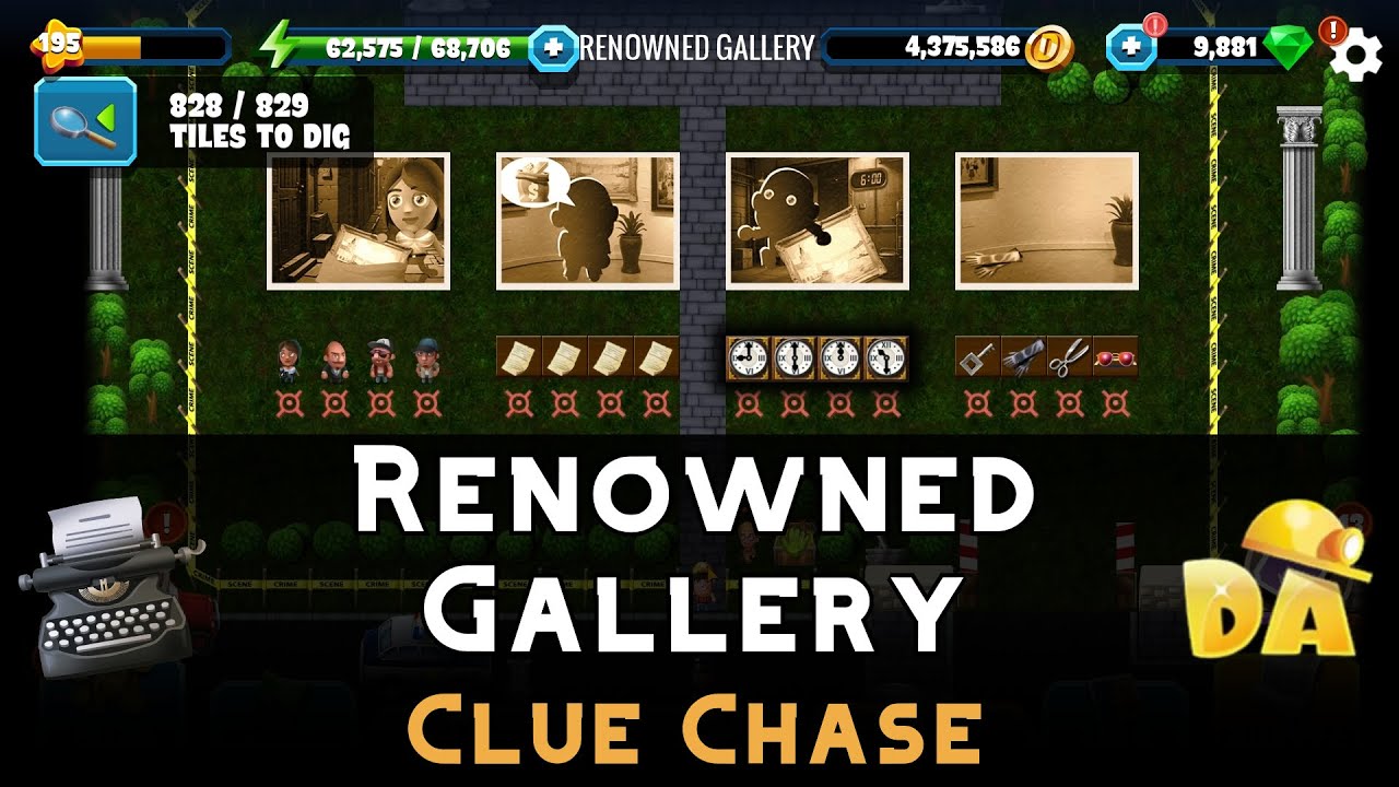 Renowned Gallery | Clue Chase #4 | Diggy's Adventure - YouTube