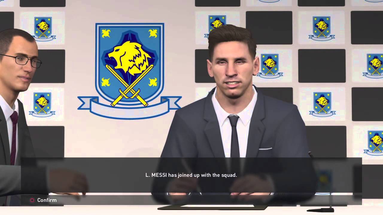 Pro Evolution Soccer 2016 Lionel Messi joins Chelsea FC in Master ...