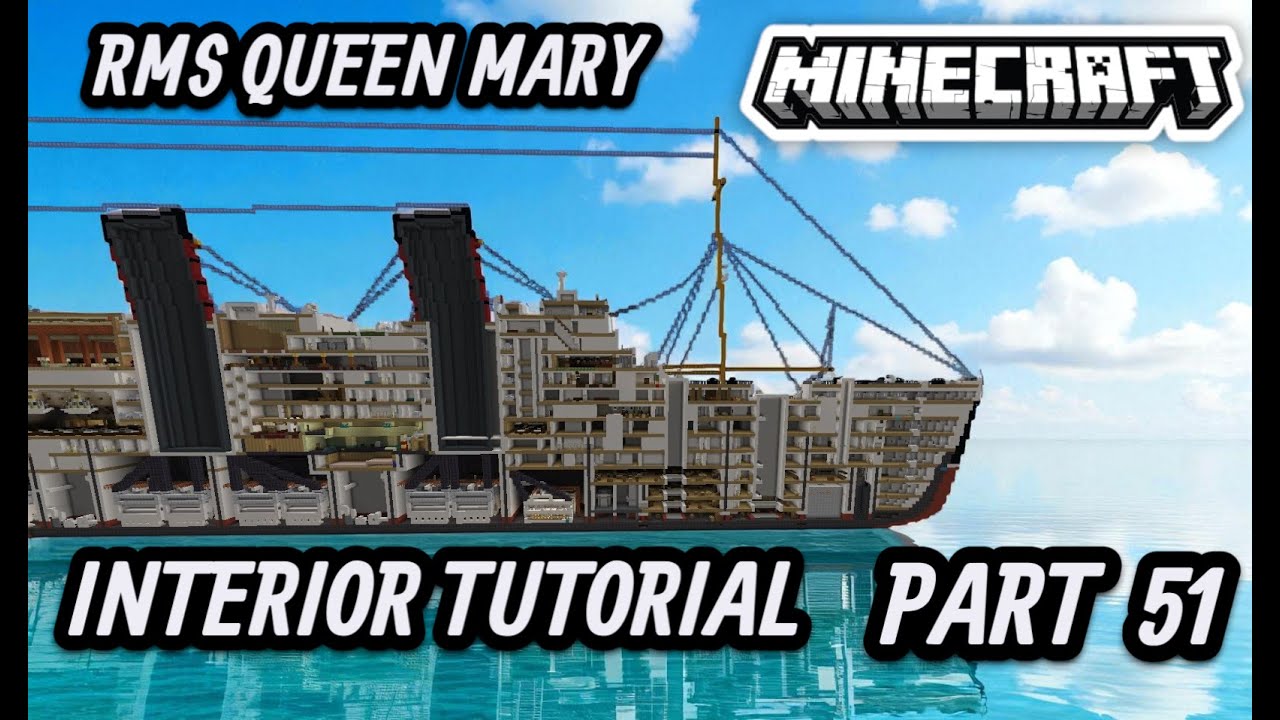RMS QUEEN MARY INTERIOR TUTORIAL PART 51 - YouTube