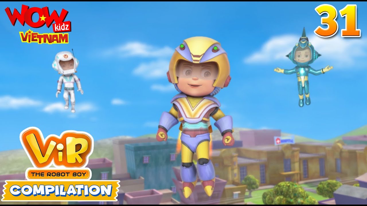 Vir The Robot Boy | Compilation 31 | hoạt hình cậu bé người máy | Wow ...