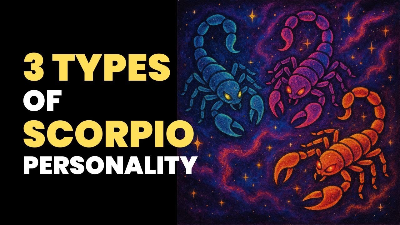 Different Types of Scorpio Personality || Understanding Scorpio Decans ...