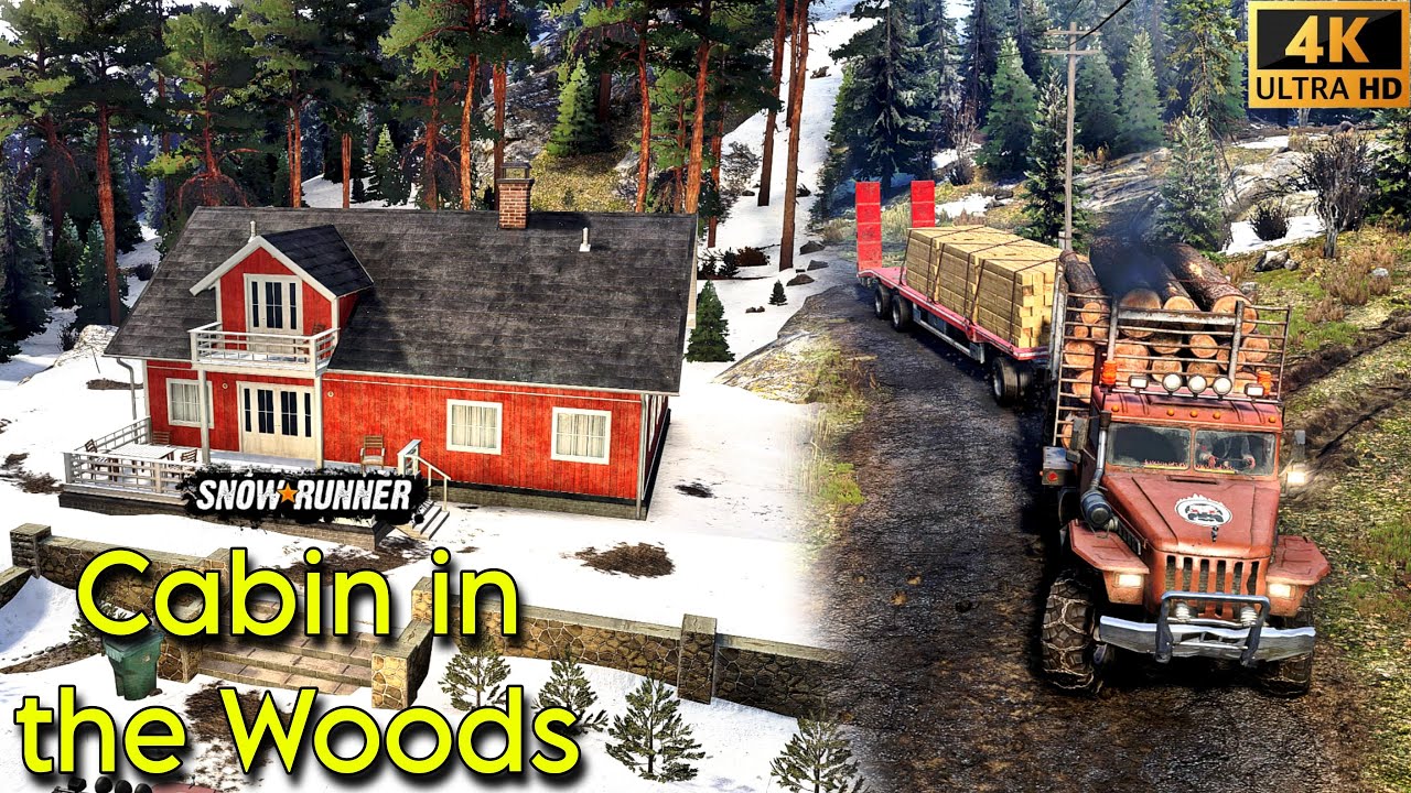 Cabin in the Woods - Season 11 | Snowrunner - YouTube