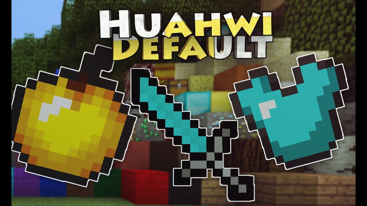 Texture Pack PvP No Lag | Minecraft 1.8/1.8.9/1.9 Huahwi Default Pack ...