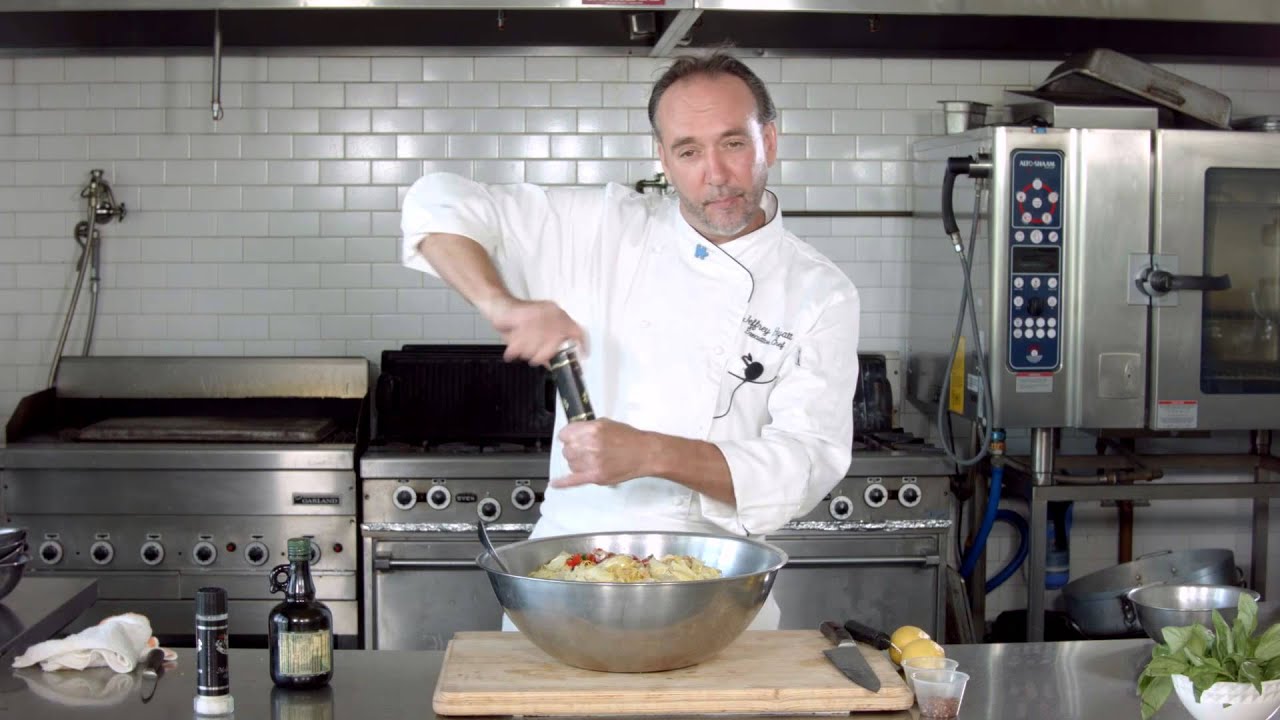 Crab Pasta with Chef Jeff Hyatt - YouTube