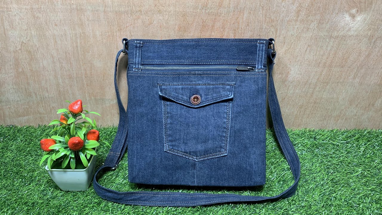 How to sew at home / sewing for beginners / bag - YouTube