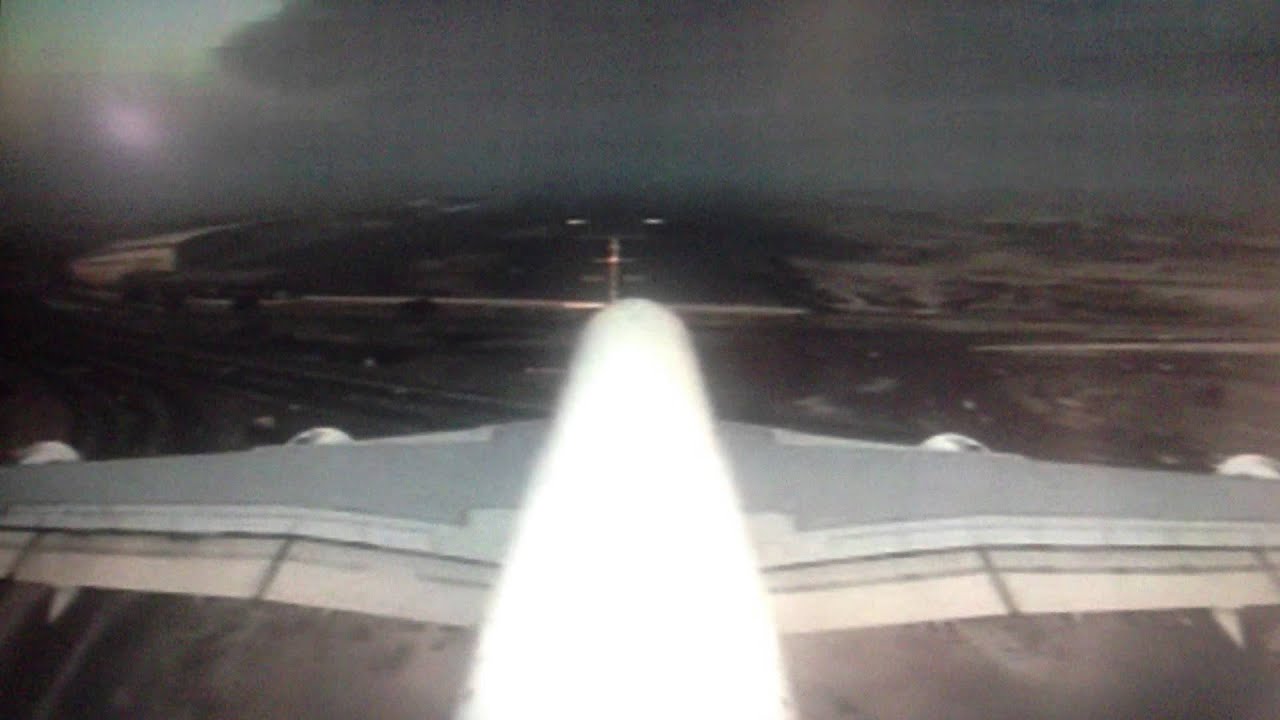 A380 Emirates landing at DXB in the sunrise - YouTube