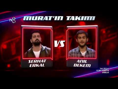 O Ses Türkiye - Serhat Erkal ve Anıl Bekem'in düellosu - 34.Bölüm