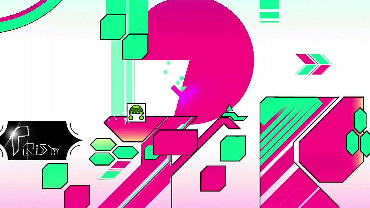Geometry dash level:¡Prism epic level! By Pinenashho (hard) - YouTube