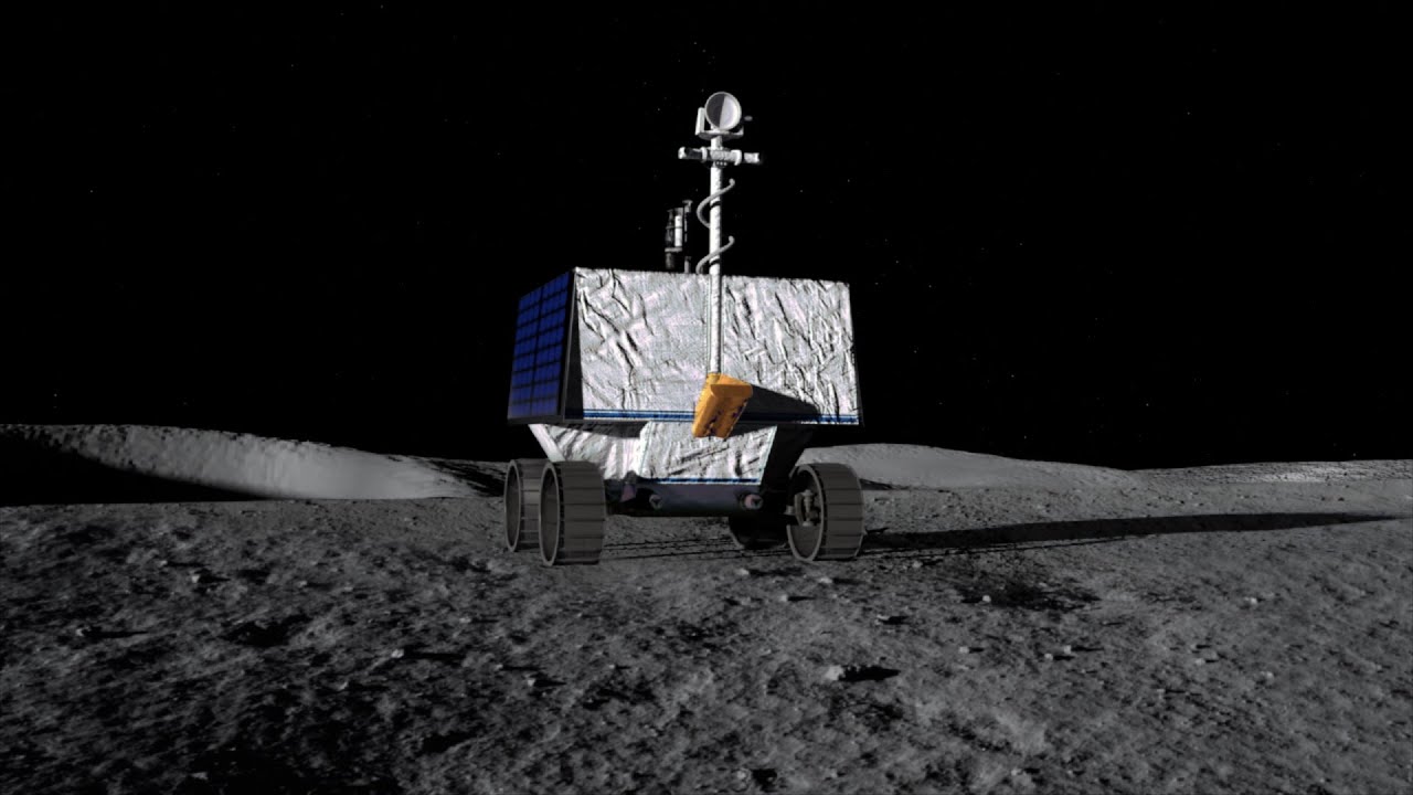 NASA Selects Landing Site for First Robotic Moon Rover - YouTube