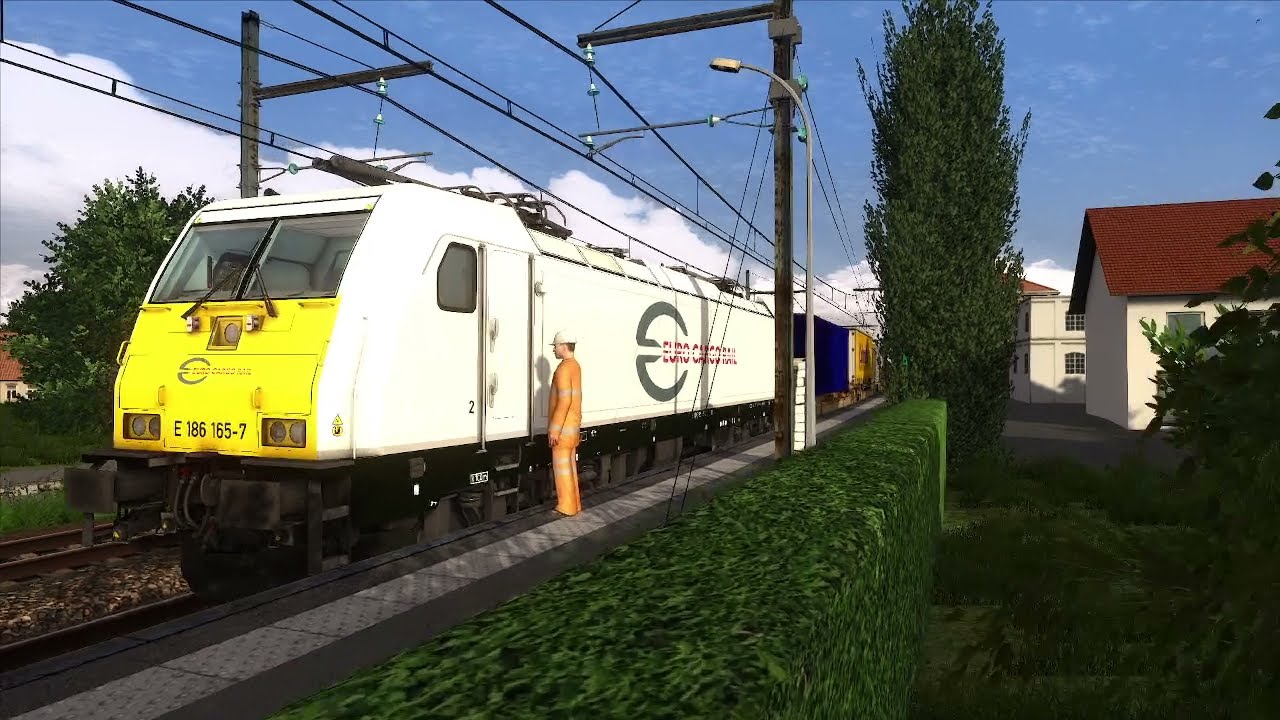 Train Simulator 2022 - Découverte de la ligne de la Bresse V2 en TRAXX ...