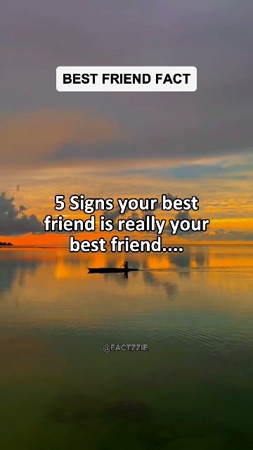 5 Sign's your best friend is really your best friend 💓........ #facts # ...